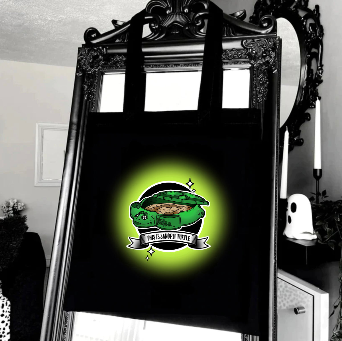 Sandpit Turtle Tote Bag – Forever Emo