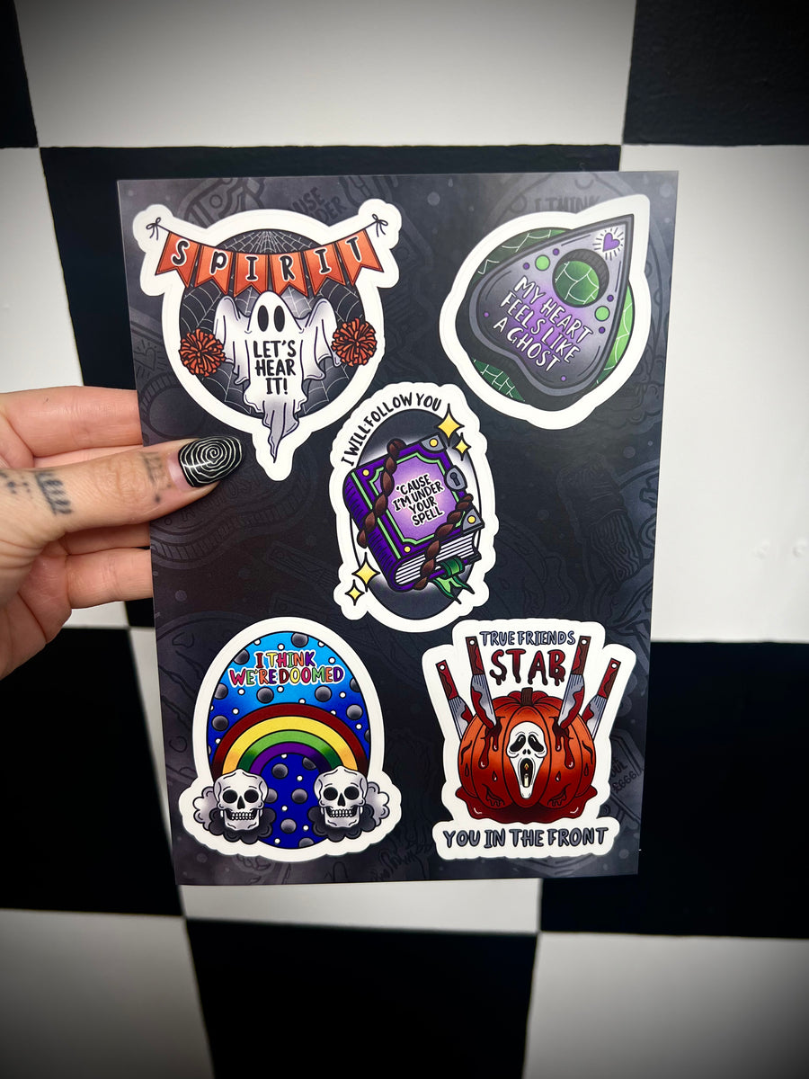 That’s The Spirit A5 Sticker Sheet – Forever Emo
