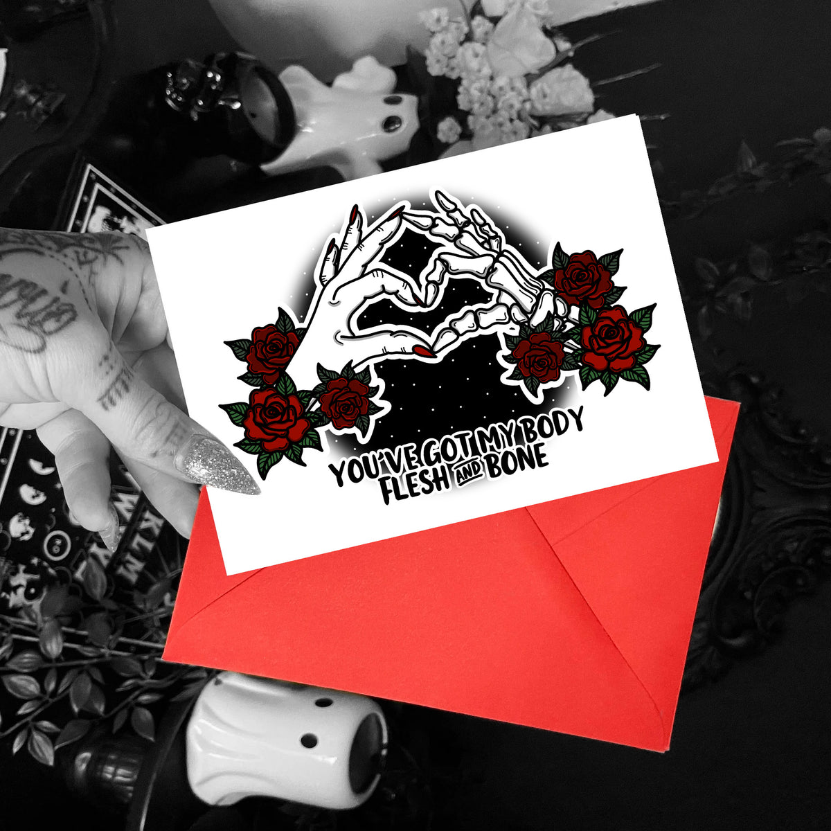 You’ve Got My Body A6 Card – Forever Emo