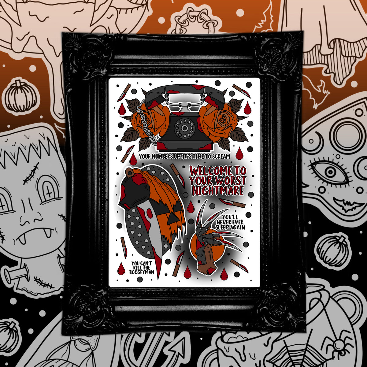 Nightmare Print – Forever Emo