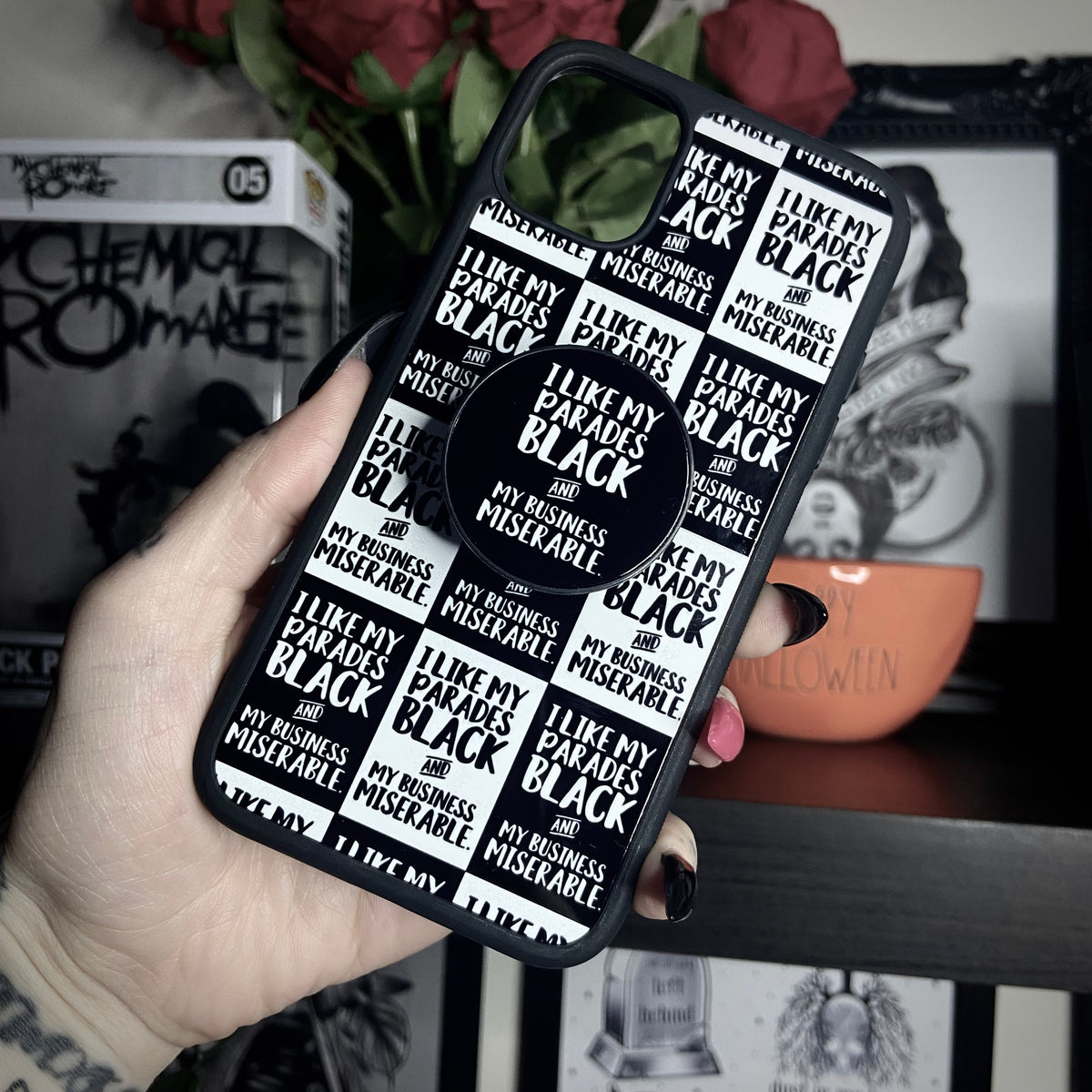 Miserable Business Pop Socket – Forever Emo