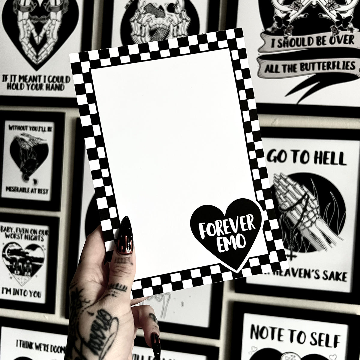 Forever Emo A5 Notepad – Forever Emo
