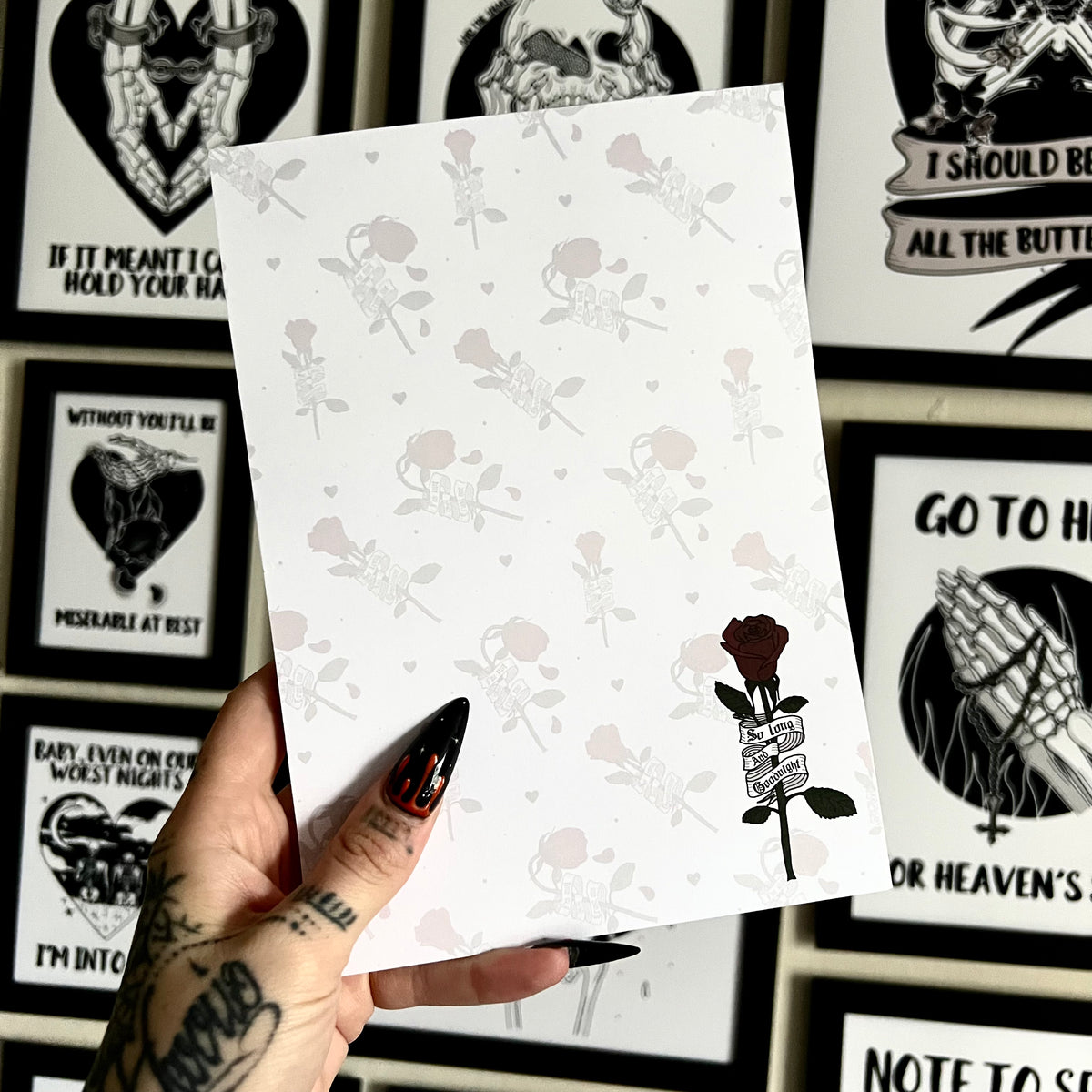 So Long A5 Notepad – Forever Emo